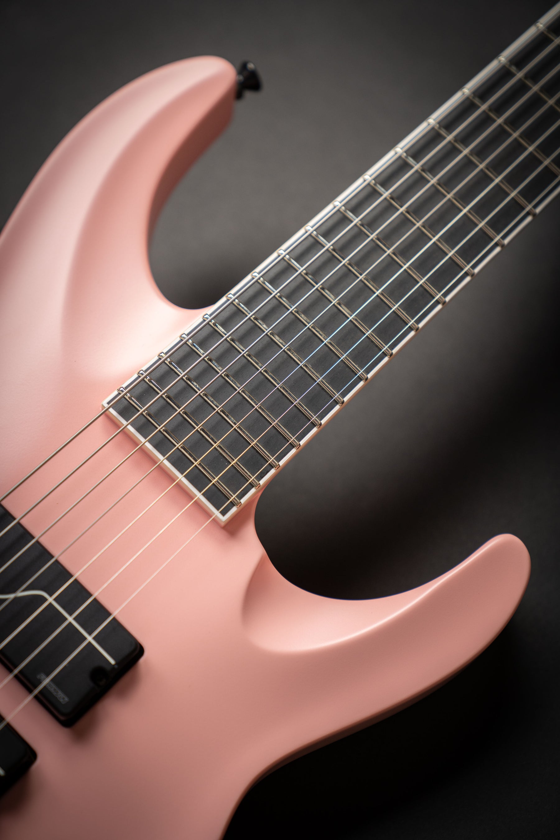 ESP Custom Shop STEF-B7 Pink Satin (E4230222) – Guitars Rebellion