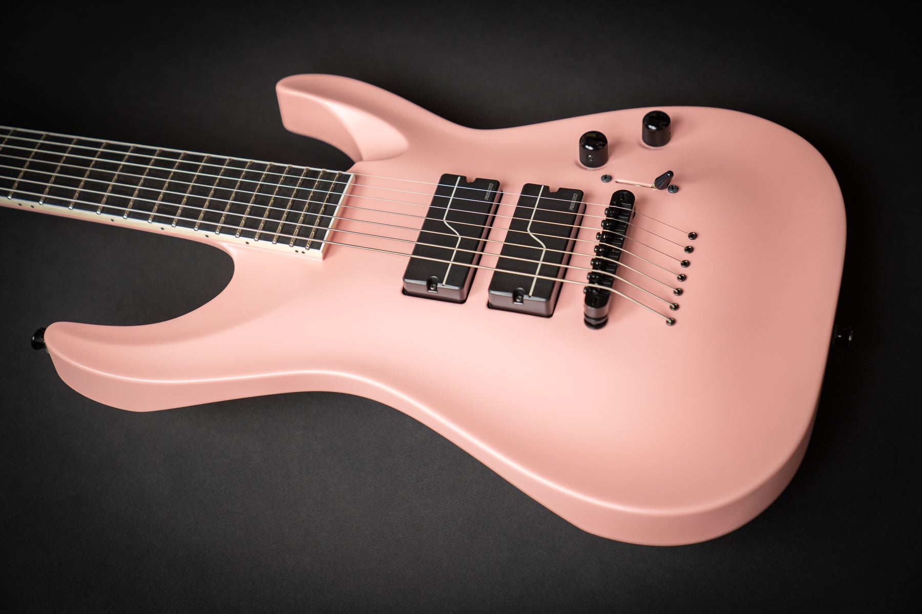 ESP Custom Shop STEF-B7 Pink Satin (E4230222) – Guitars Rebellion
