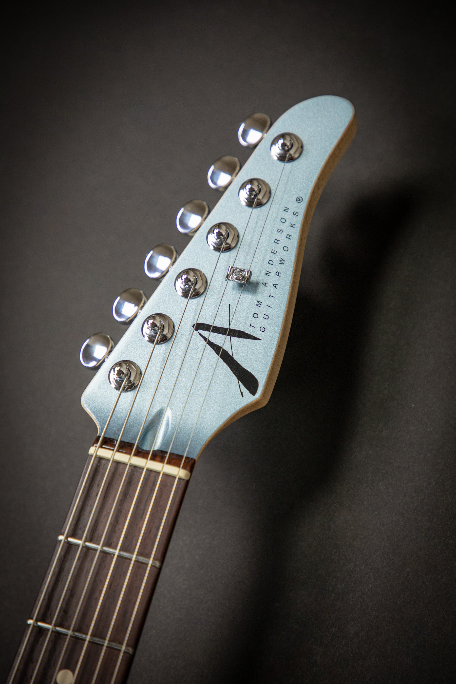 Tom Anderson Pro AM Metallic Ice Blue (050619P) – Guitars Rebellion